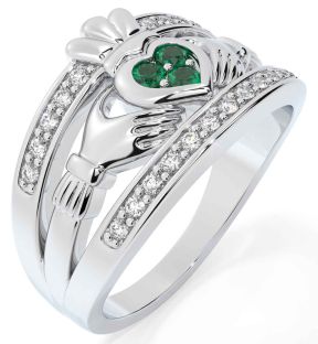 Birthstone Claddagh Rings | The Best Irish Claddagh Rings | Glencara
