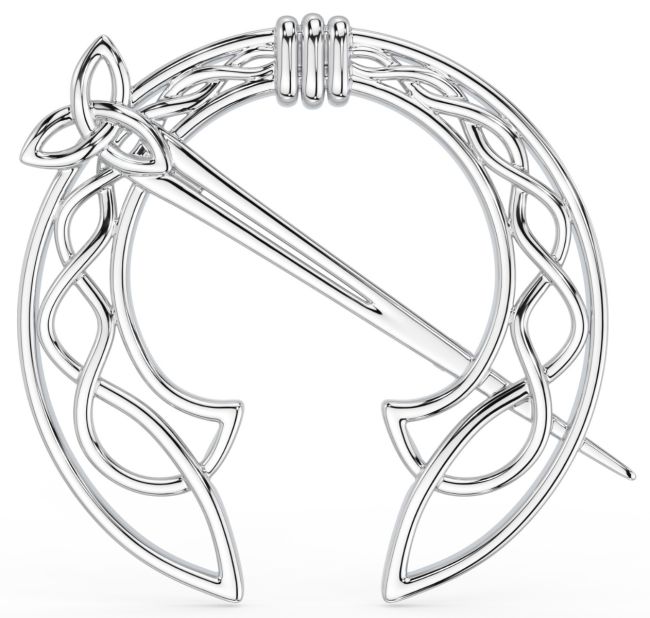 Silver Celtic "Tara" Brooch